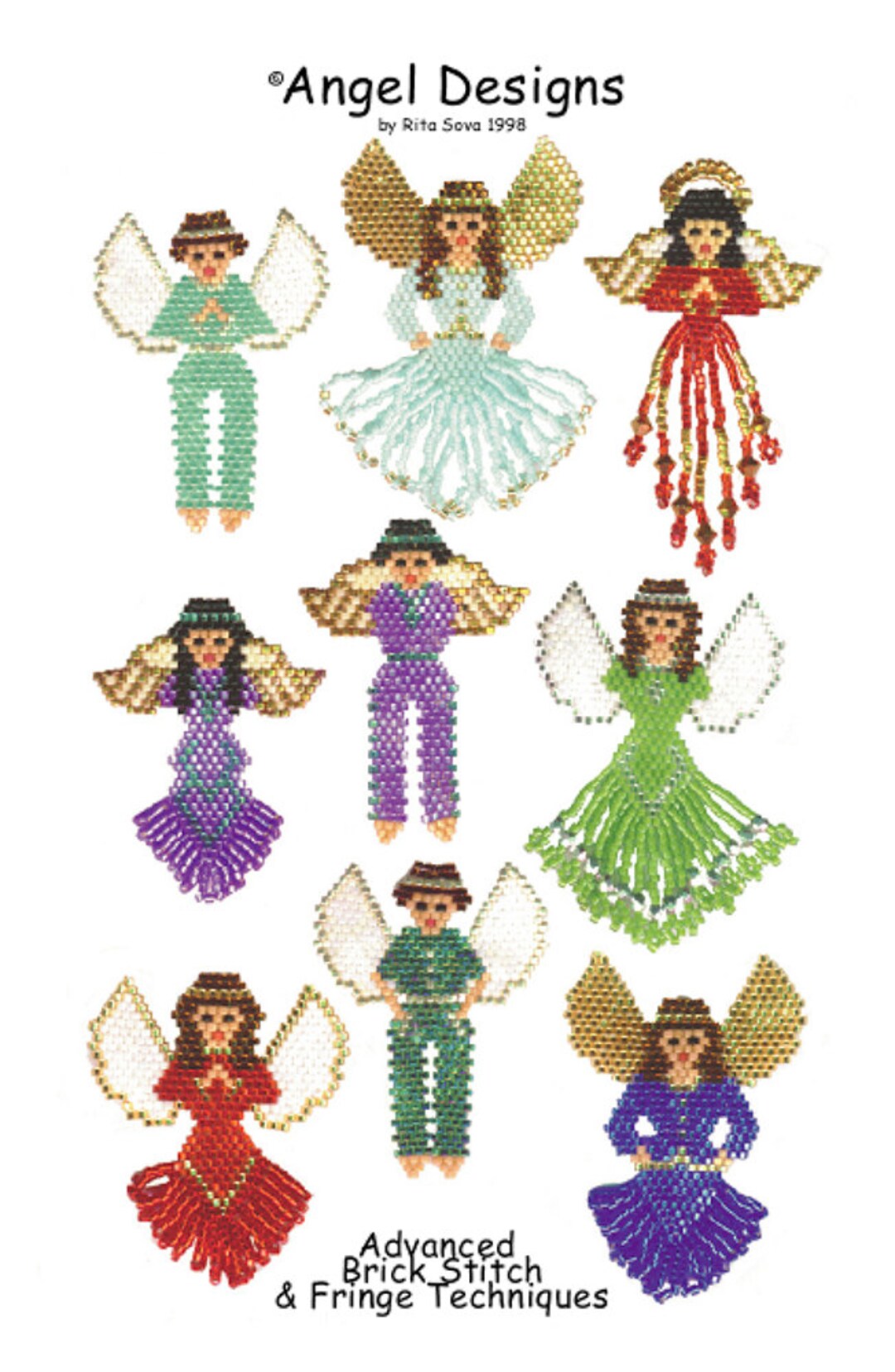 Angel Designs - A Bead Pattern Book by Rita Sova - Etsy