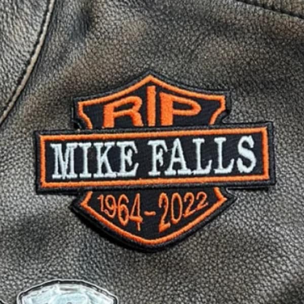 Biker Memorial Patch - Etsy