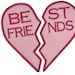 12" Best Friends Back Patches * Iron on Large Custom Embroidery for ...