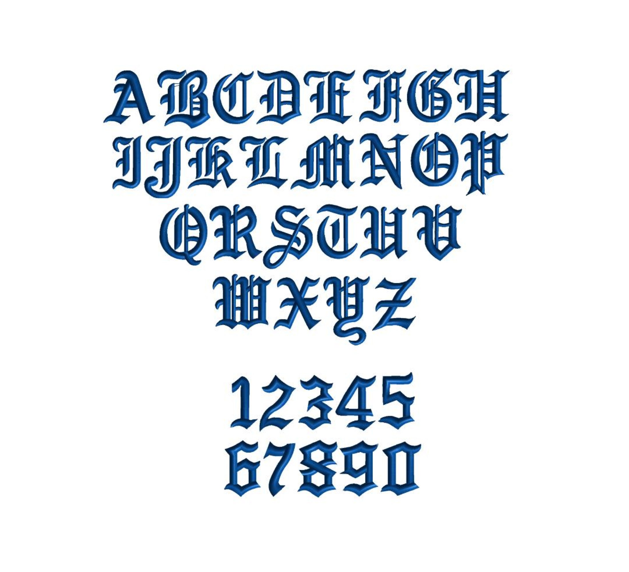 5 Old English Iron on Letter Patches for Denim Jackets - Etsy