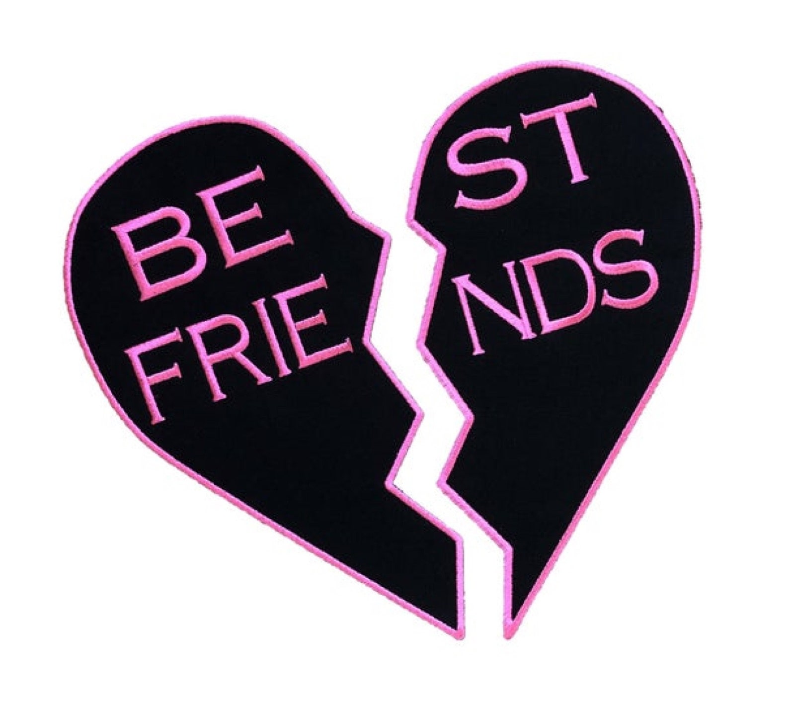 12 Best Friends Back Patches Iron on Large Custom - Etsy