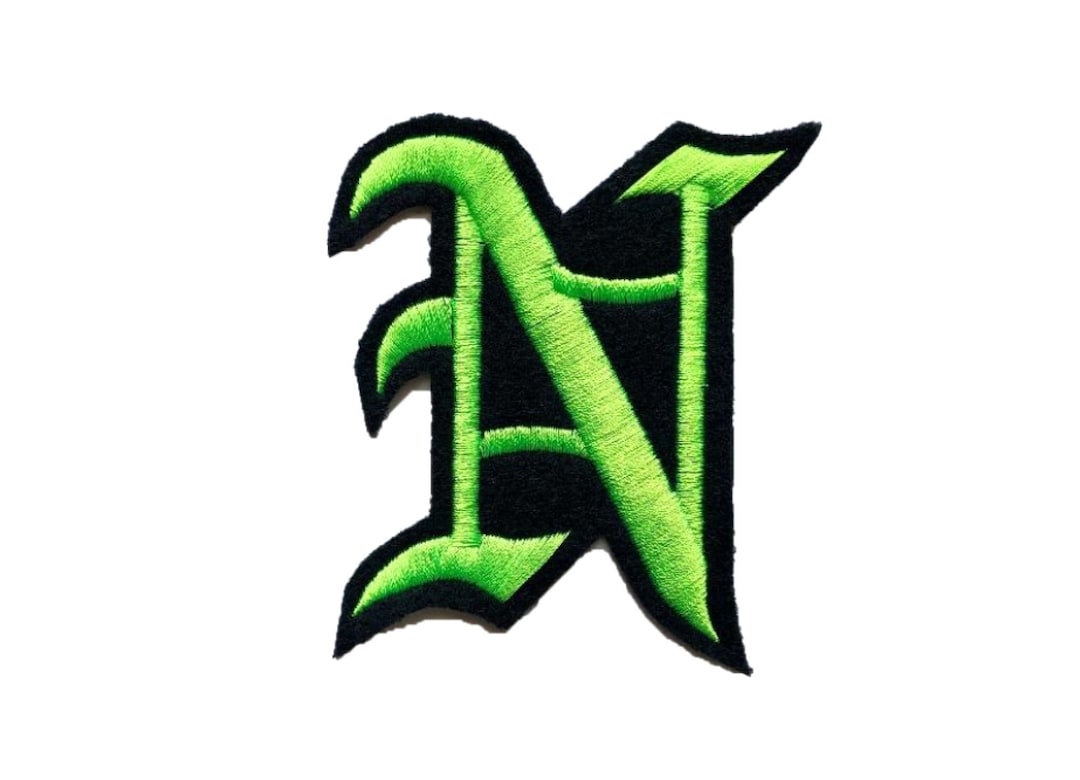 Iron on Letter OLD ENGLISH Custom Patches for Jackets 3" - Etsy