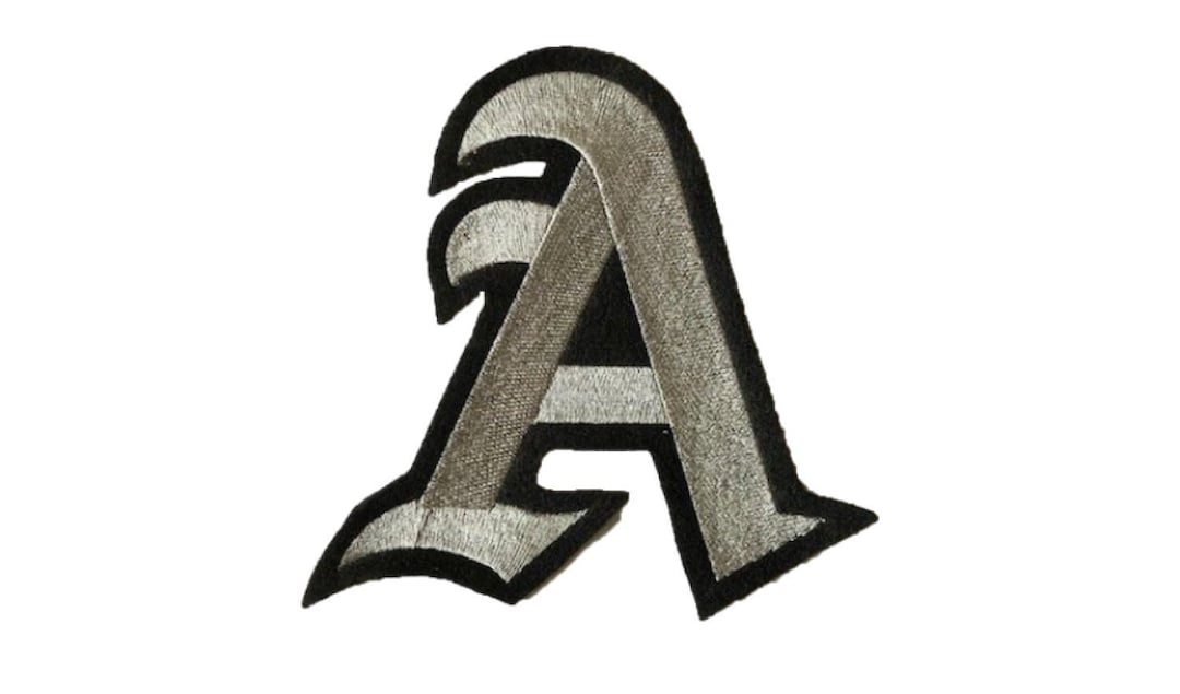 6" CUSTOM Letter Patches for Jackets * OLD ENGLISH Iron on Name Patch ...