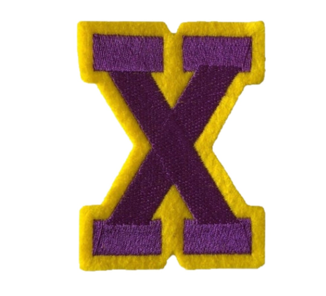 4" VARSITY Collegiate SPORTS Custom Iron on Letter Patches for ...