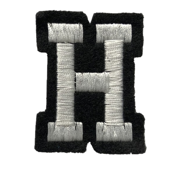 Iron on Collegiate Letters - Etsy