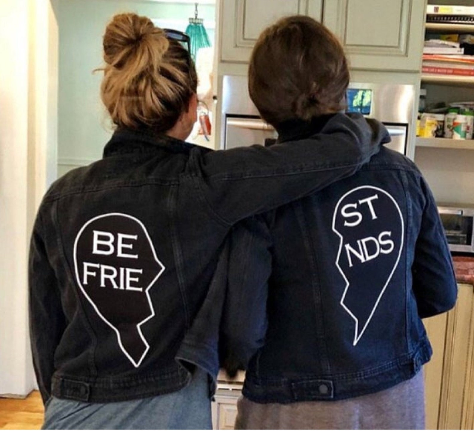 12 Best Friends Back Patches Iron on Large Custom - Etsy