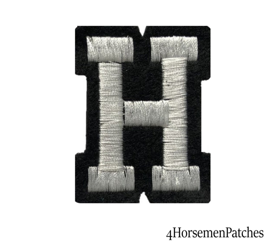 1" VARSITY SPORTS Custom Iron on Collegiate Letter Patches for Baseball ...