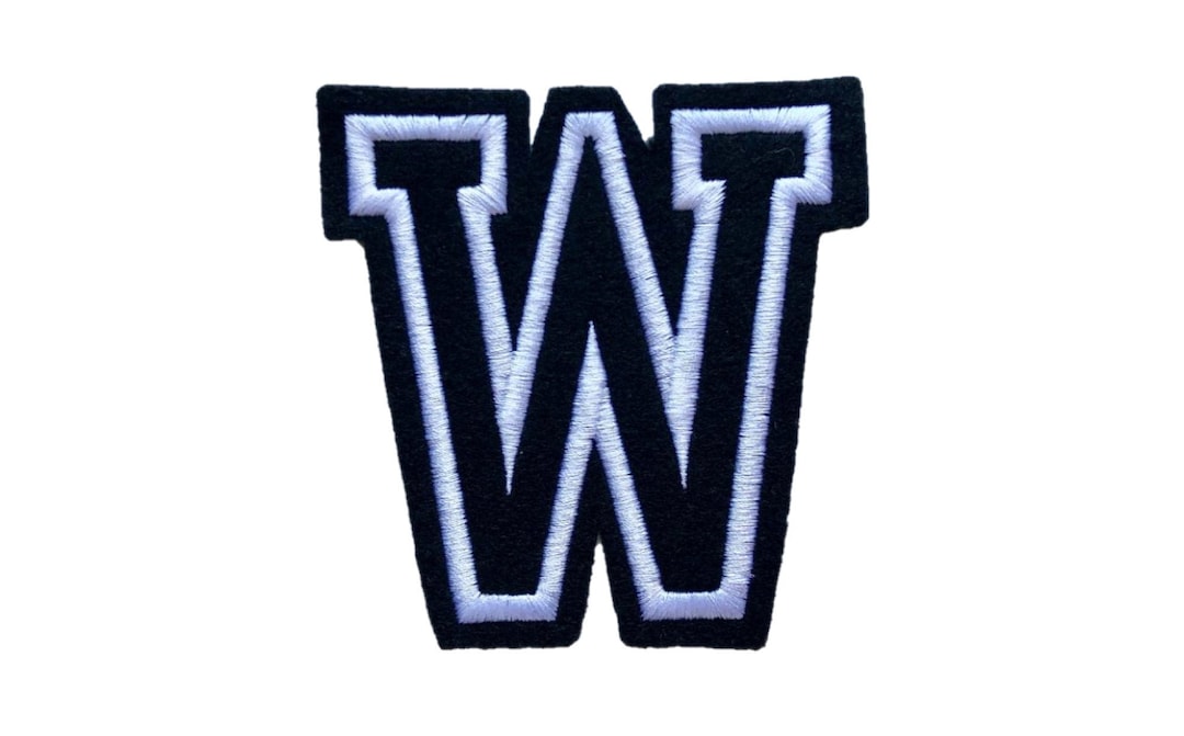2.5" Iron on Custom Letters Patches for Jackets Varsity Outline - Etsy