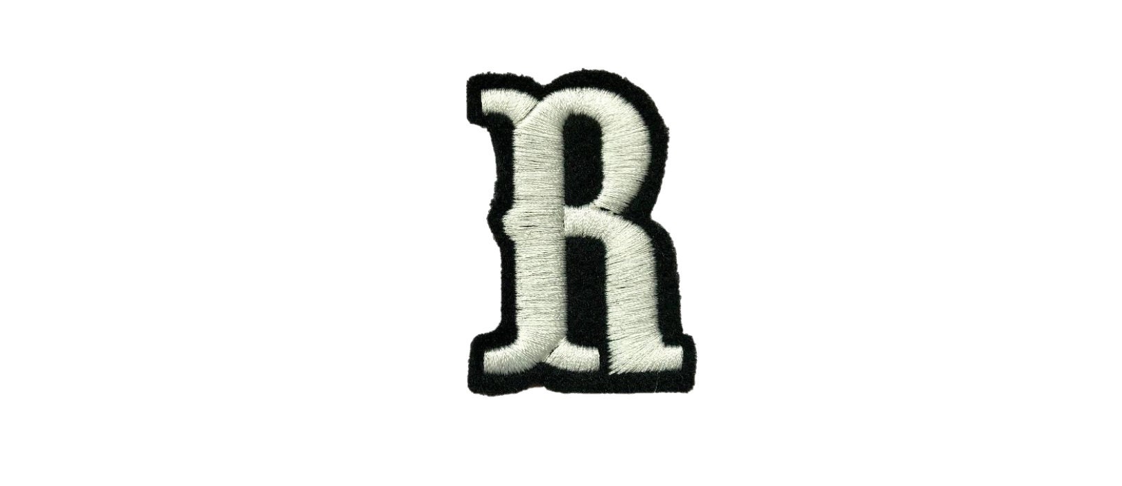 5 Iron on Letters Embroidered Patch Letter Patches | Etsy