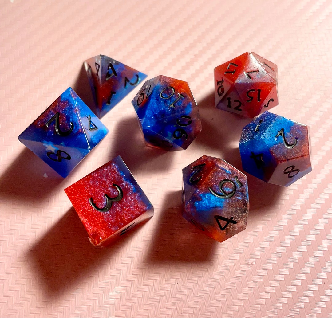 Hazbin Hotel Rpg Handmade Dice - Etsy