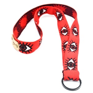 Evil Eye Lanyard for Keys , Neck Lanyard Keychain Holder, Gift for Men ...