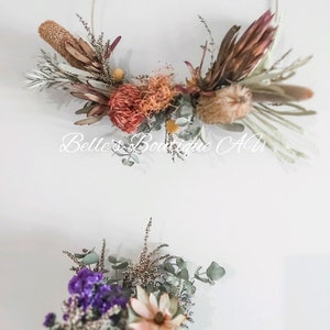 Dried Australian Native Floral Wreath Year Round Door Wreaths Rustic ...