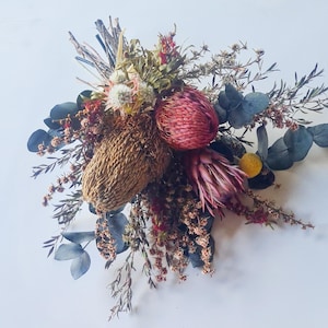 Dried Australian Native Flowers Bouquet Preserved Floral Arrangement ...
