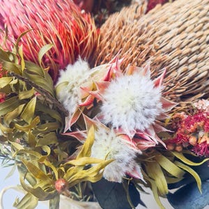 Dried Australian Native Flowers Bouquet Preserved Floral Arrangement ...