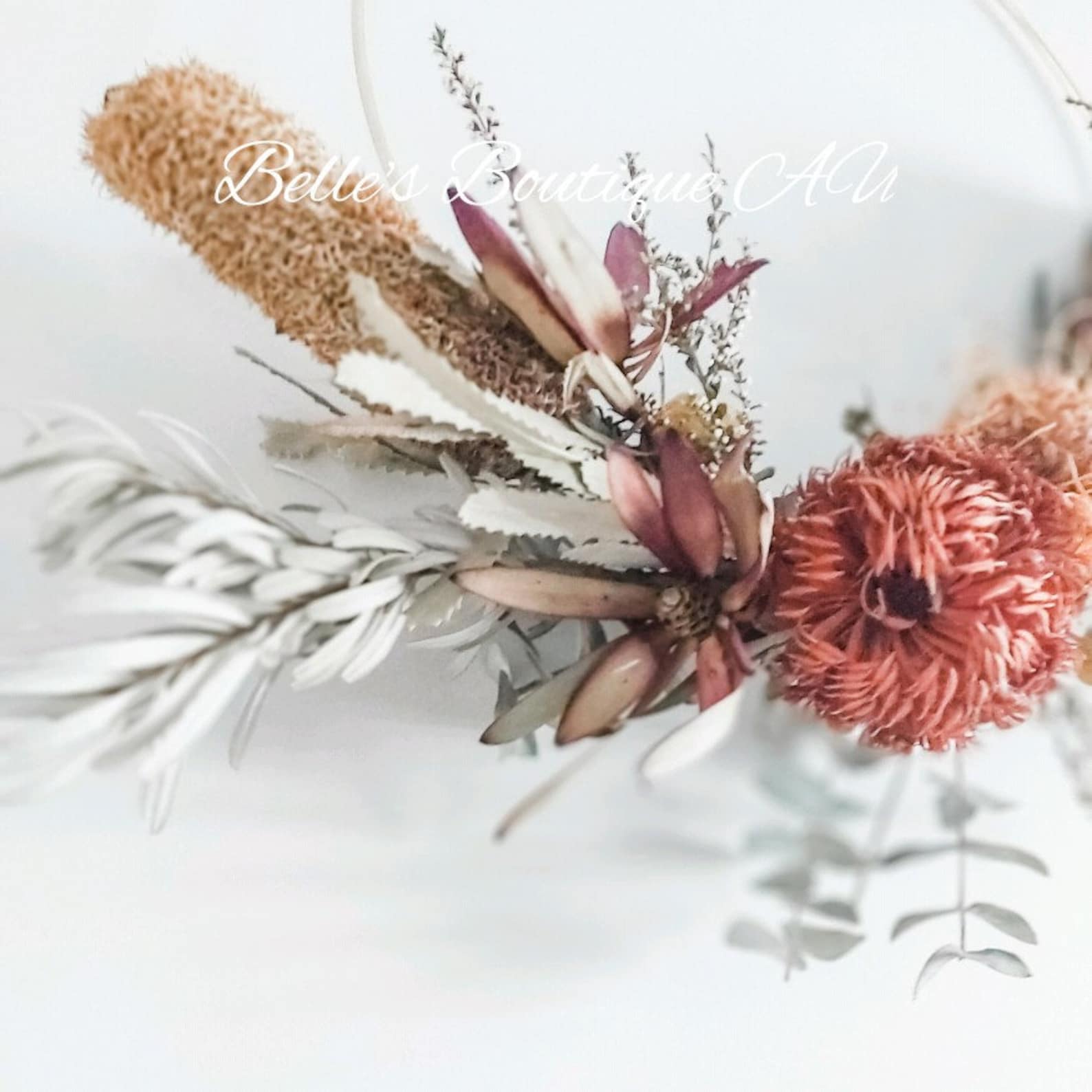 Dried Australian Native Floral Wreath Year Round Door Wreaths | Etsy