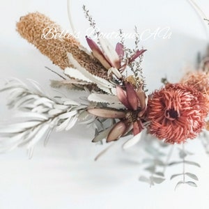 Dried Australian Native Floral Wreath Year Round Door Wreaths Rustic ...