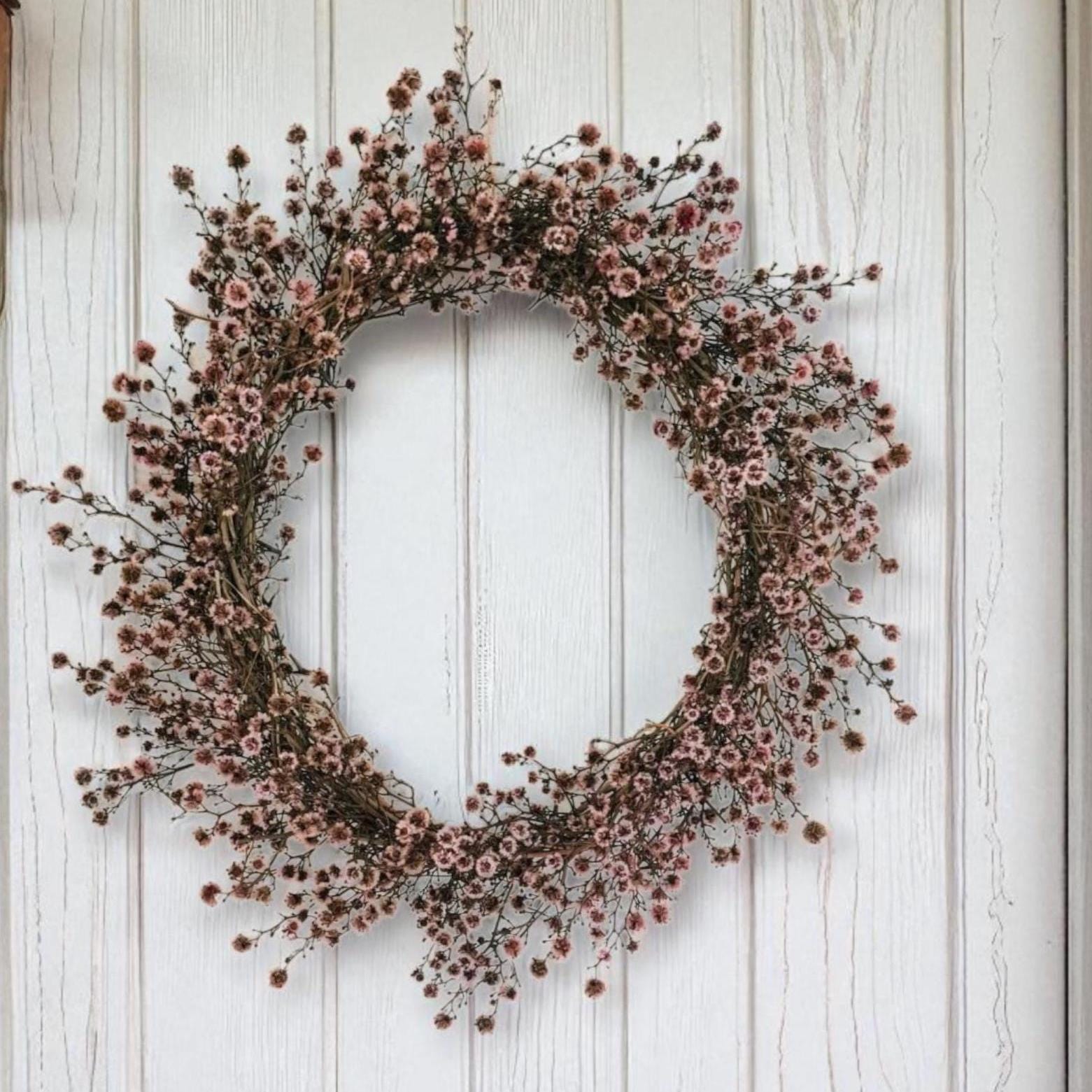 Pink Preserved Stirlingia Wreath Australian Native Flowers Easter ...
