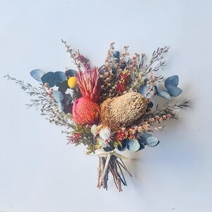 Dried Australian Native Flowers Bouquet Preserved Floral Arrangement ...