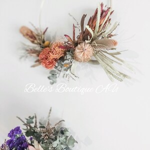 Dried Australian Native Floral Wreath Year Round Door Wreaths Rustic ...