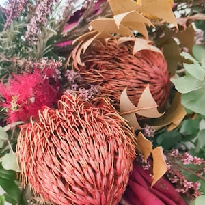 Dried Australian Native Flower Arrangement Bouquet Bunch Banksia ...