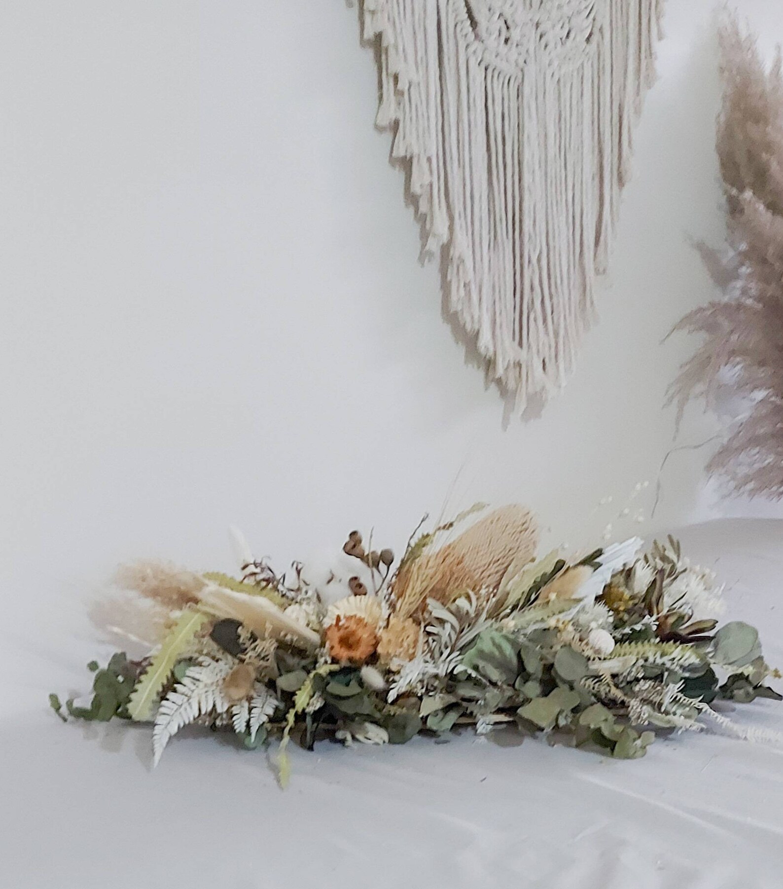 Australian Native Preserved Flower Centrepiece Wedding Table Floral ...