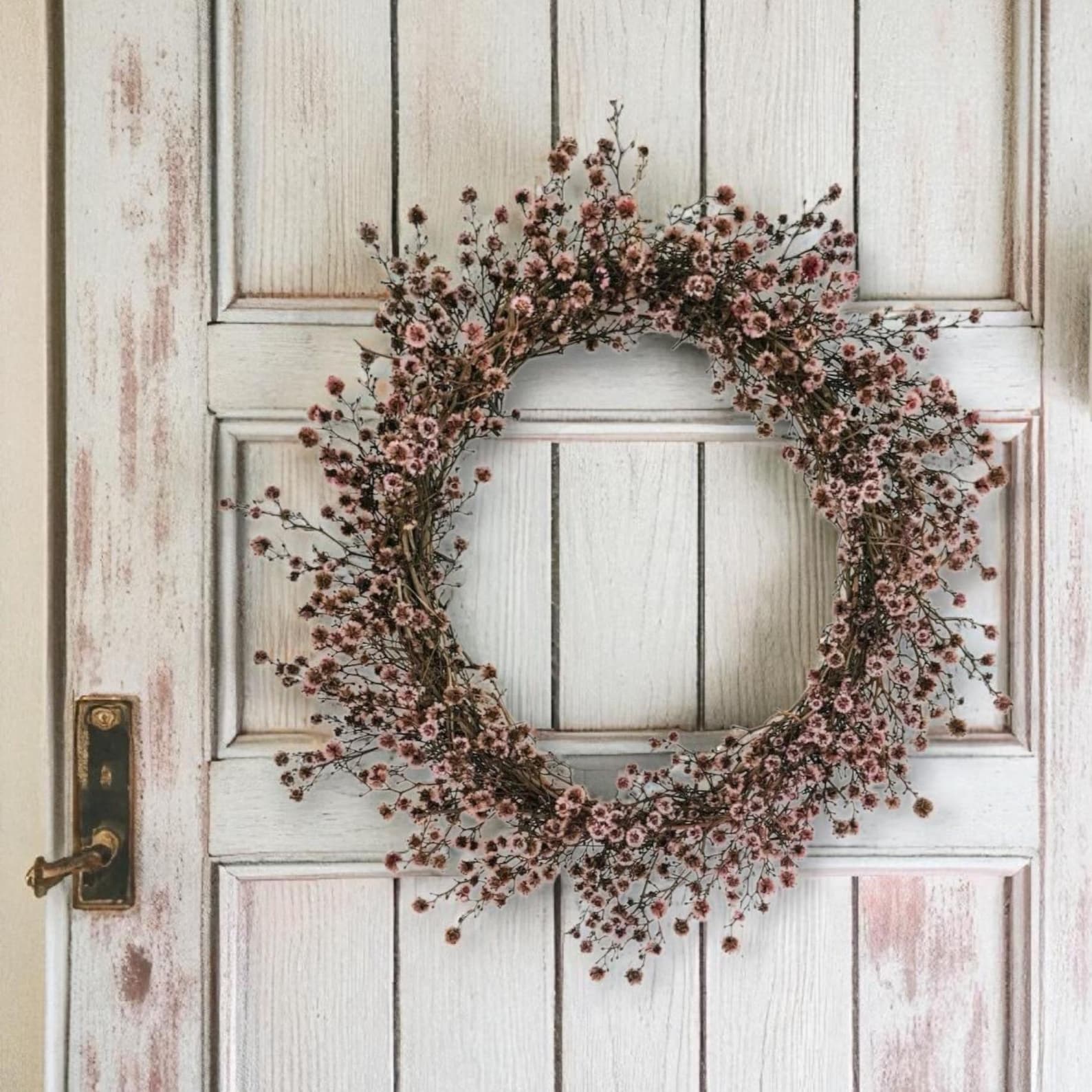 Pink Preserved Stirlingia Wreath Australian Native Flowers Easter ...