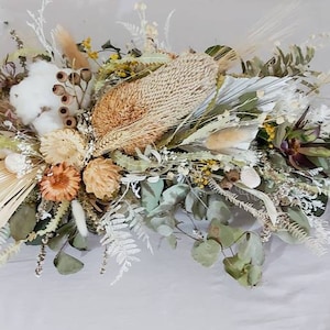 Australian Native Preserved Flower Centrepiece Dried Floral Arrangement ...