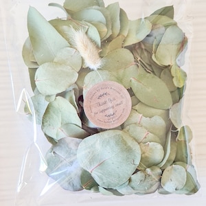 Dried Eucalyptus Leaves Gum Leaf Confetti Biodegradable Eco-preserved ...