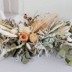 Australian Native Preserved Flower Centrepiece Wedding Table Floral ...