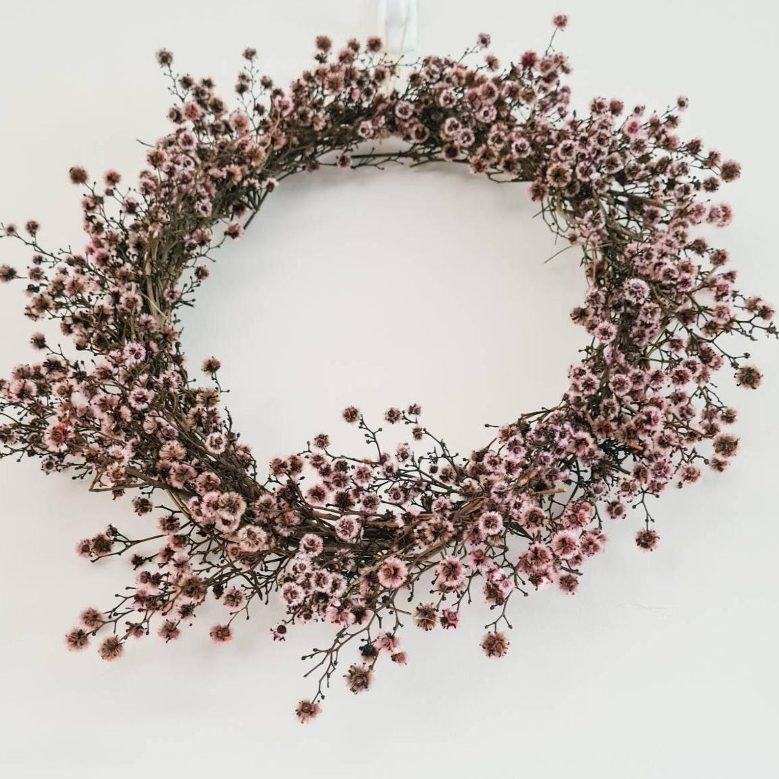 Pink Preserved Stirlingia Wreath Australian Native Flowers Easter ...