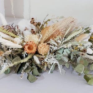 Australian Native Preserved Flower Centrepiece Wedding Table Floral ...