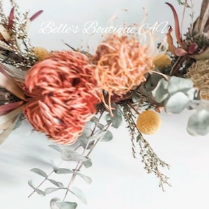 Dried Australian Native Floral Wreath Year Round Door Wreaths Rustic ...