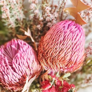 Dried Australian Native Flowers Gifts Preserved Bridal Bouquet Bunch ...