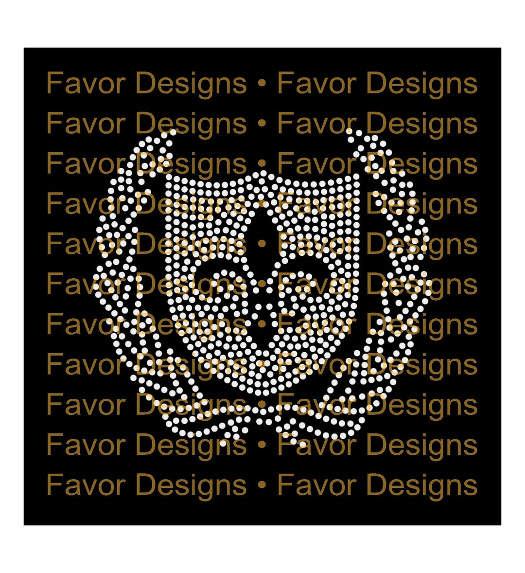 Fleur De Lis Shield Laurel 10 Ss Rhinestone SVG, Svg File, Fleur De Lis ...