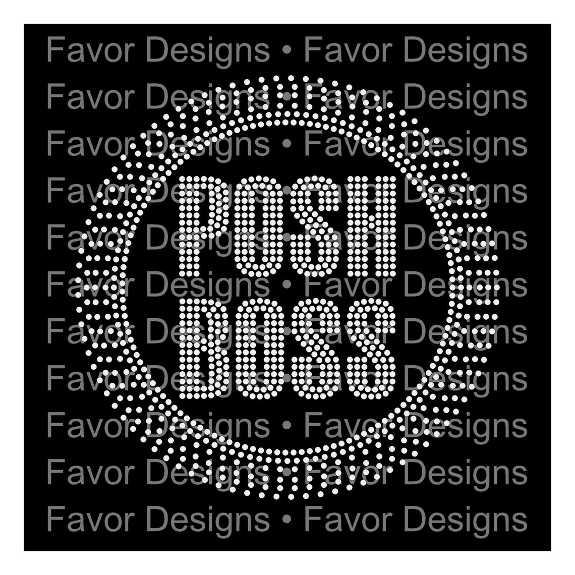 Posh Boss 10ss Rhinestone SVG Posh Boss SVG Poshmark - Etsy