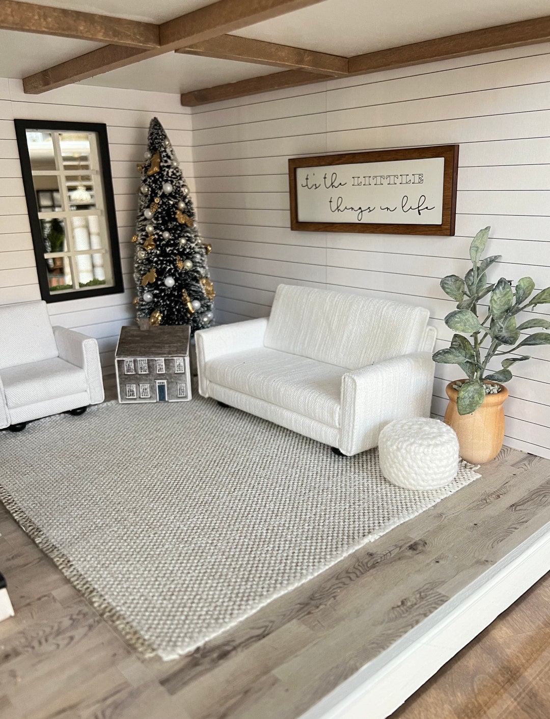 Sale Dollhouse Miniatures Area Rug, Dollhouse Accents, Dollhouse Living ...