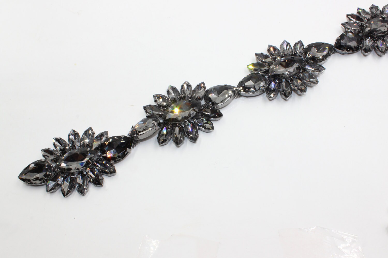 Applique Trim Bridal Applique DIY Weddings Trim Rhinestone - Etsy