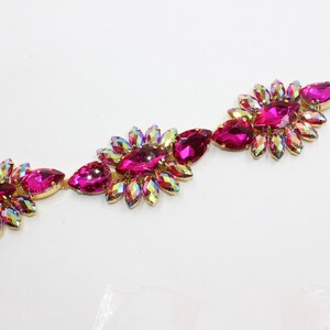 Applique Trim, Bridal Applique, DIY Weddings, Trim, Rhinestone Trim ...