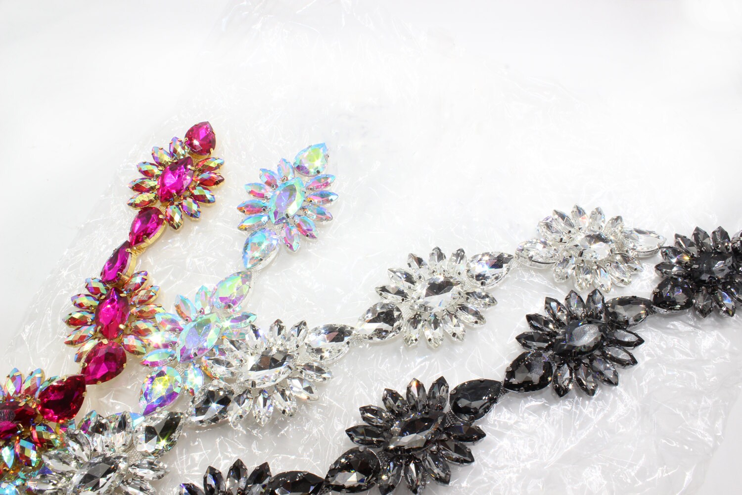 Applique Trim Bridal Applique DIY Weddings Trim Rhinestone - Etsy