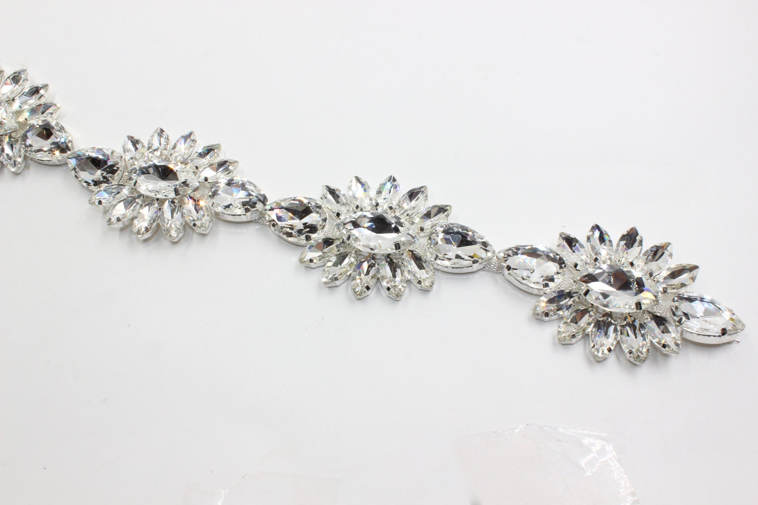 Applique Trim Bridal Applique DIY Weddings Trim Rhinestone - Etsy