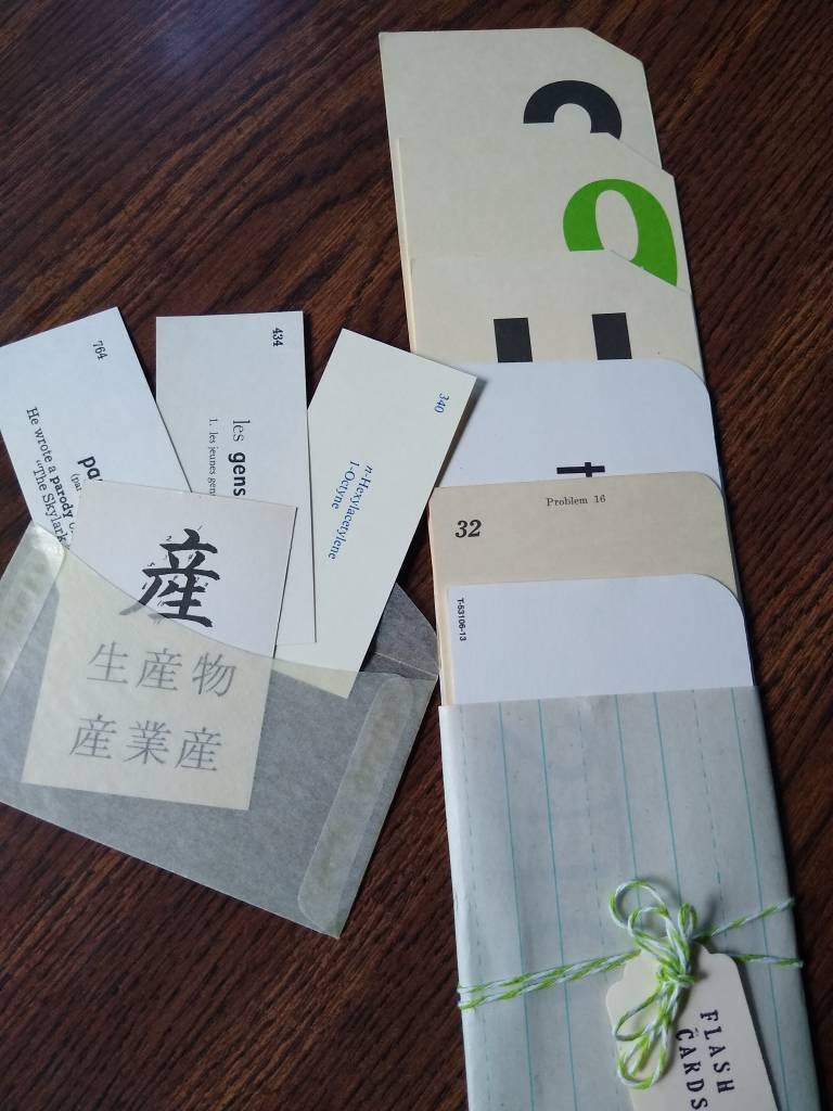 Flash Card Sampler Pack - Etsy