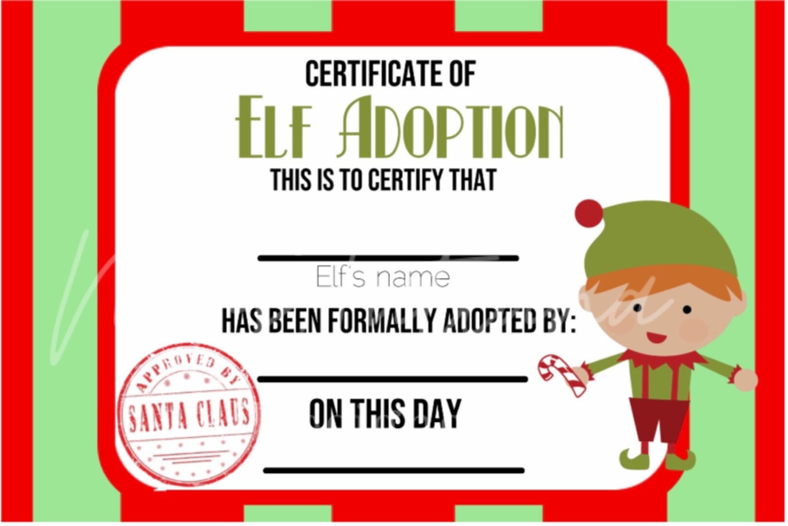 As Seen on Tik Tok-elf Certificate *digital File* - Etsy As Seen on Tik Tok-elf Certificate *digital File* - Etsy