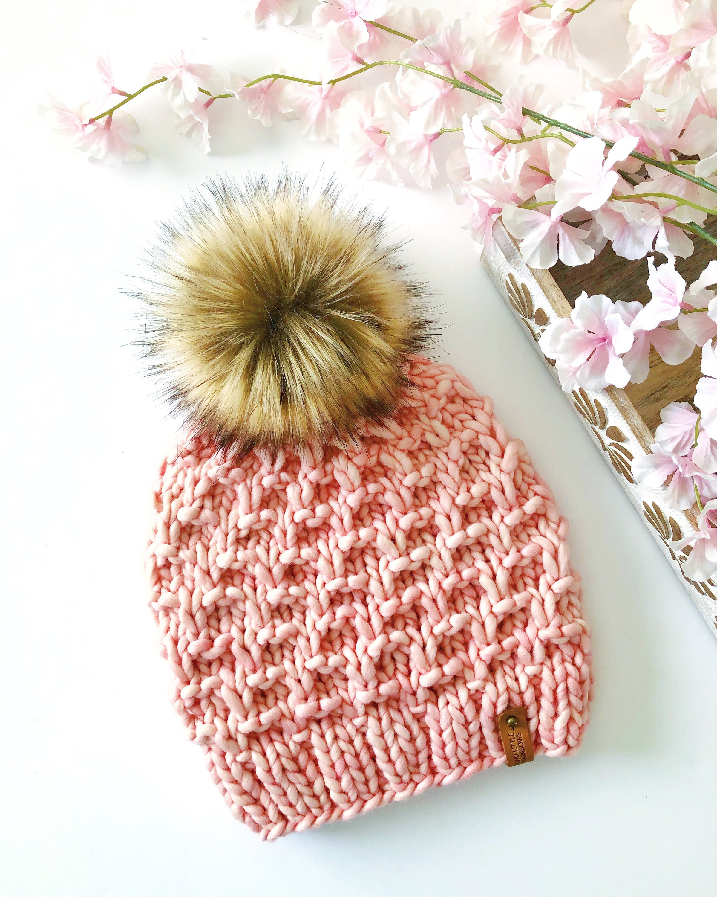 Gemini Beanie Knitting Pattern Adult & Child Size PDF - Etsy