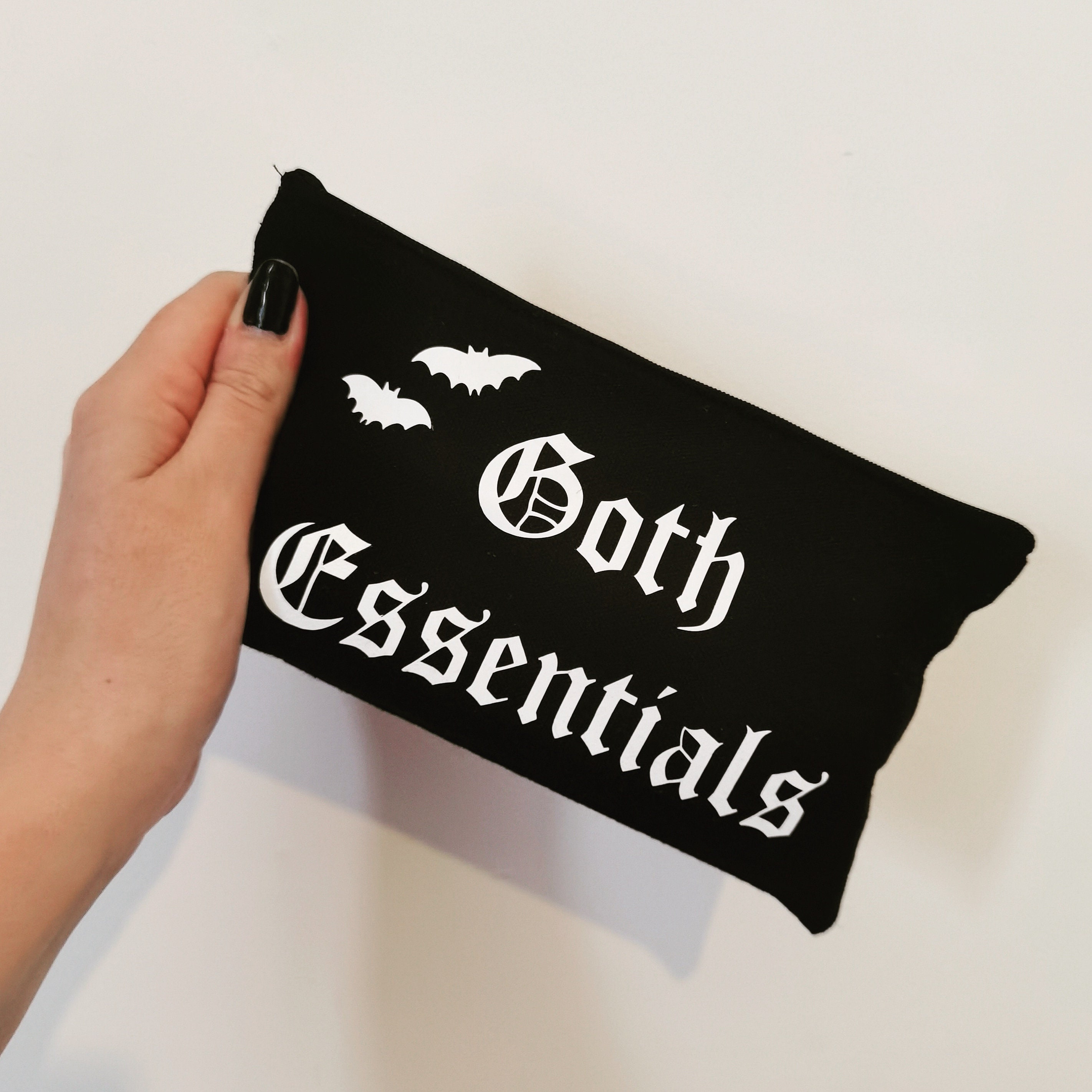 Goth Essentials Make Up/ Pencil Case Emo Gothic Homeware - Etsy UK