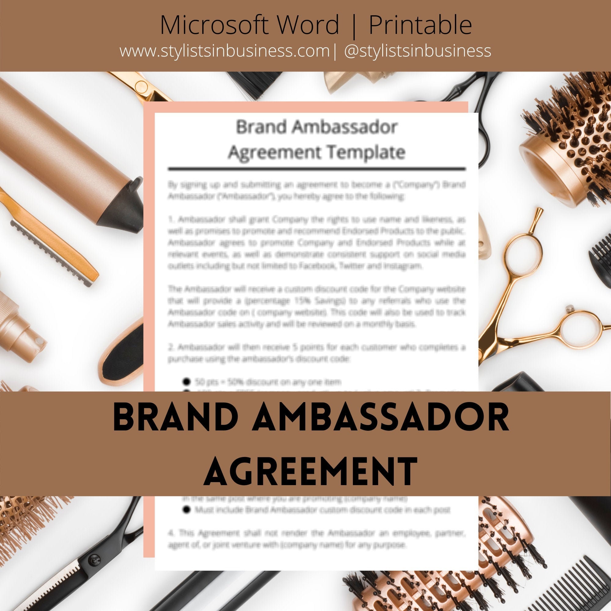 Brand Ambassador Agreement - Etsy