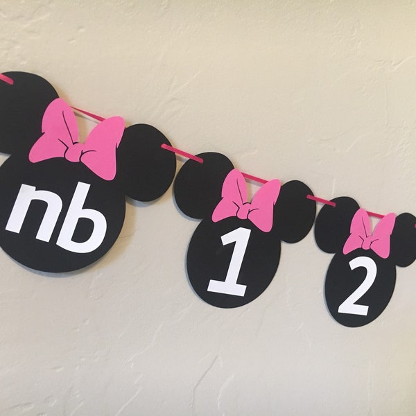 Minnie Mouse Banner - Etsy