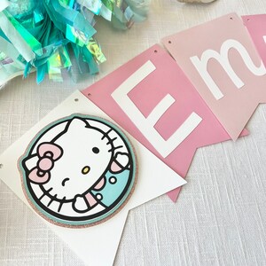 Hello Kitty Birthday Banner, Kids Party Decorations, Cat Party ...