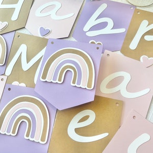 Boho Rainbow Happy Birthday Banner Birthday Decorations Party - Etsy