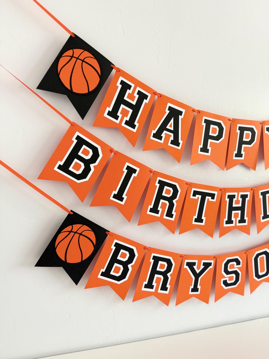 Basketball Birthday Banner, Kids Basketball Party, 1st Birthday ...