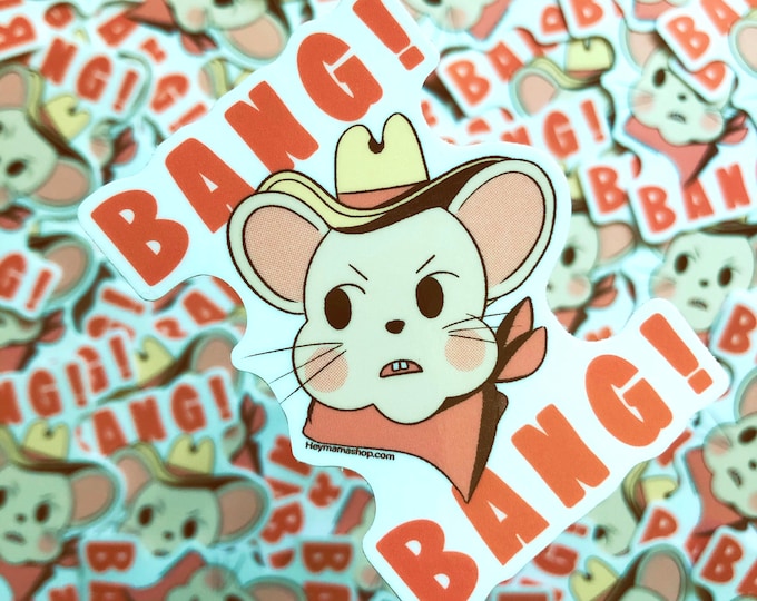 El Ratón Vaquero Sticker | Etsy
